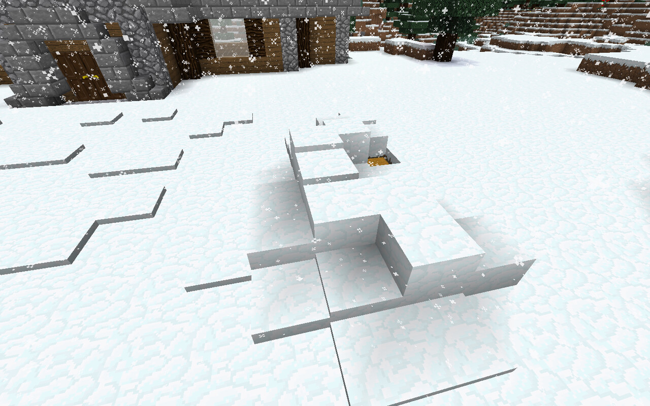 The Snow Effect | Normal Building | Minecraft Map