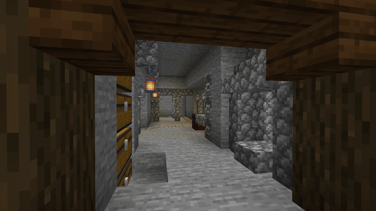 Dark Wood House Minecraft Map