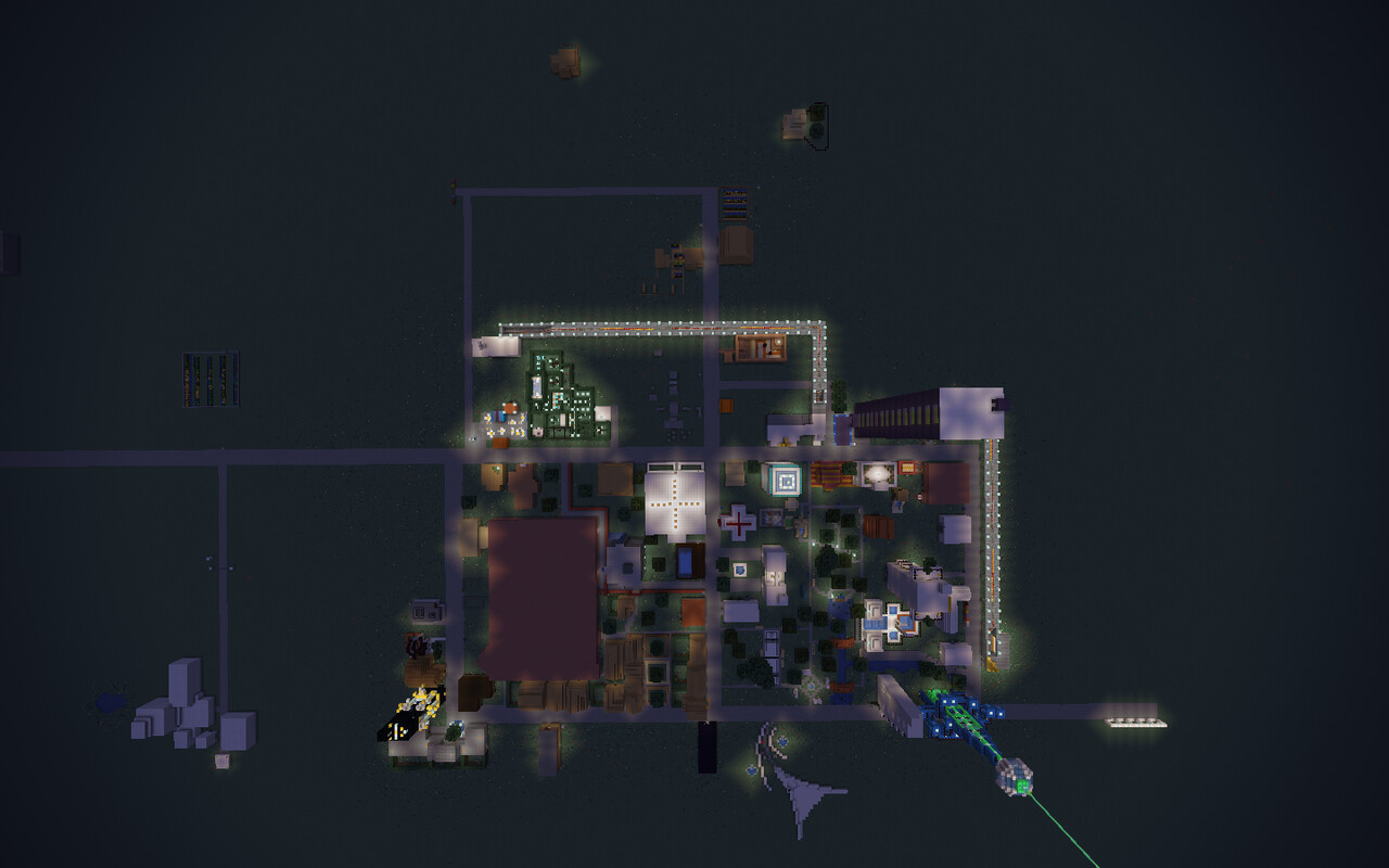 Vancouver City and Picea Town Minecraft Map