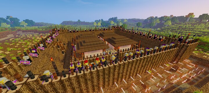 Britannia Roman Fort Minecraft Map