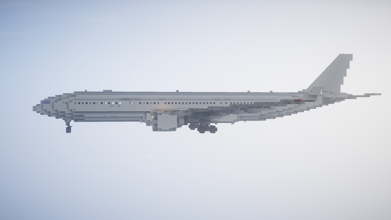 1,5:1 Airbus A330-300 + Liveries Minecraft Map