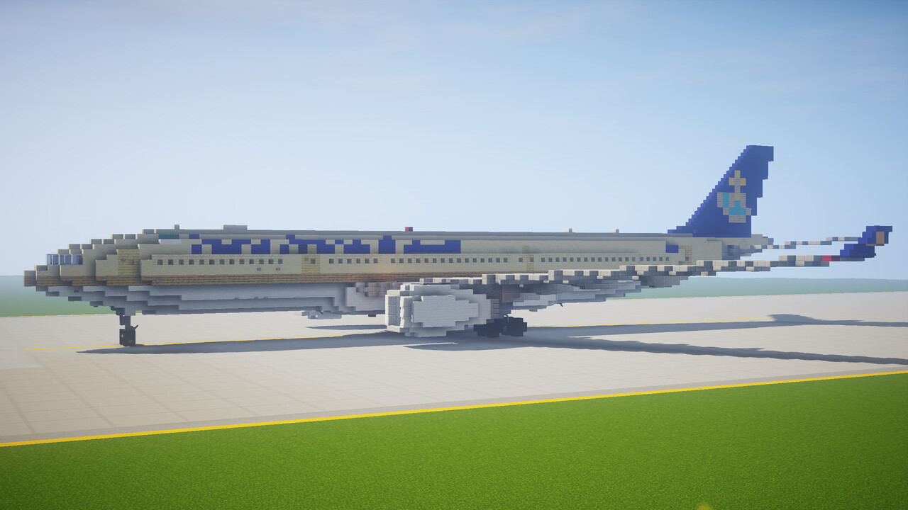 1,5:1 Airbus A330-300 + Liveries Minecraft Map