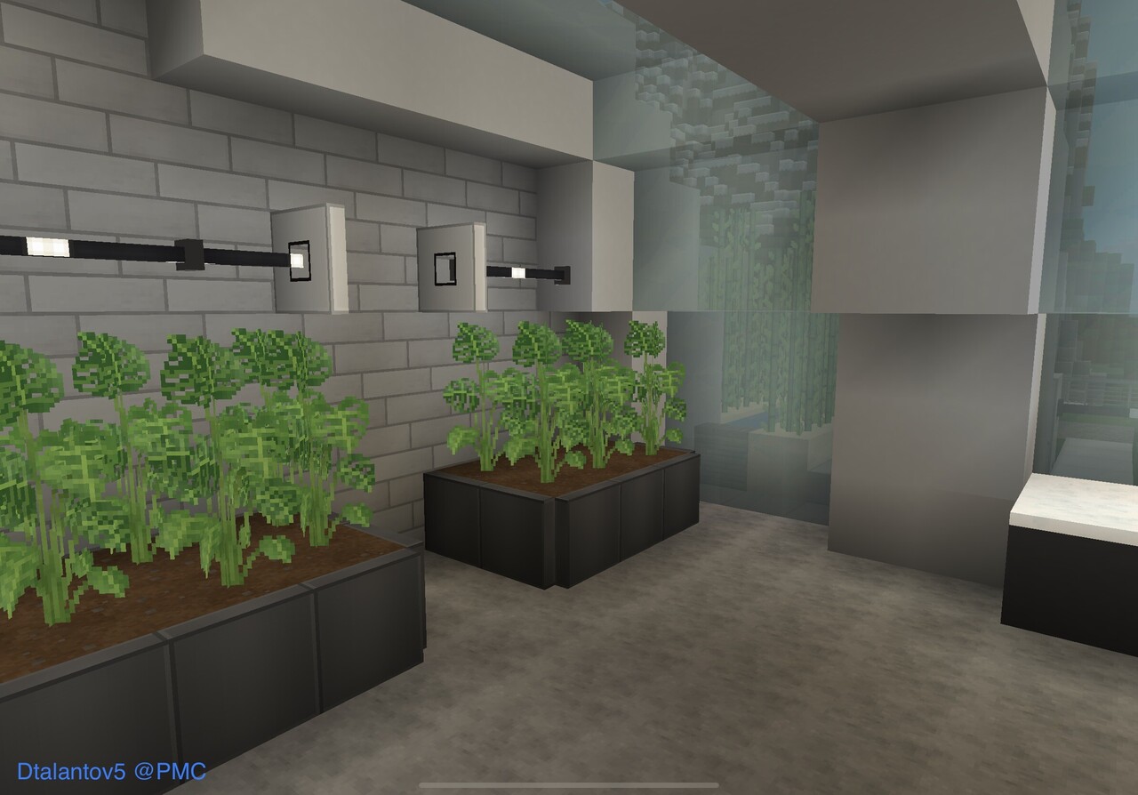 Small Modern Kitchen Design Minecraft Map