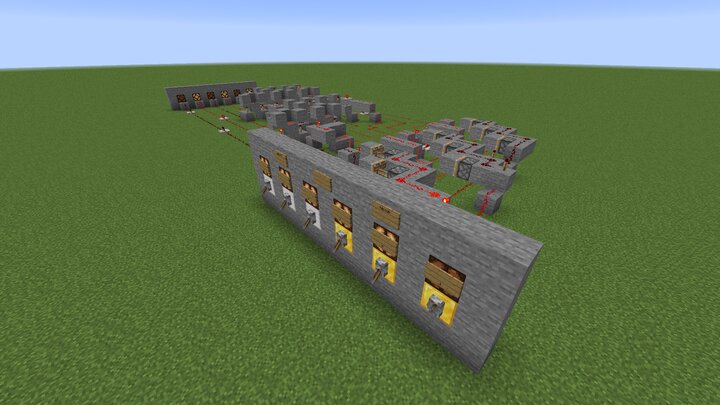 Arithmetic Multiplication Minecraft Map