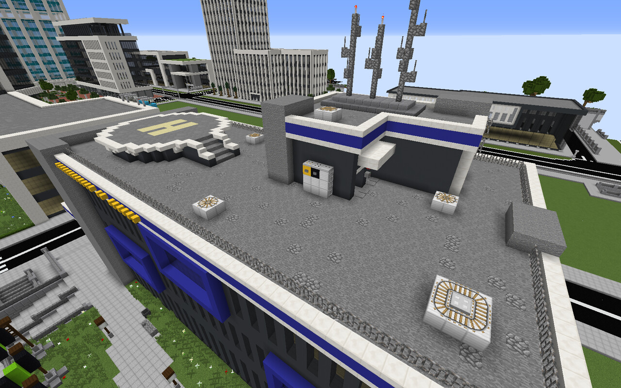 [Modern] Police Department / Station 2 Minecraft Map