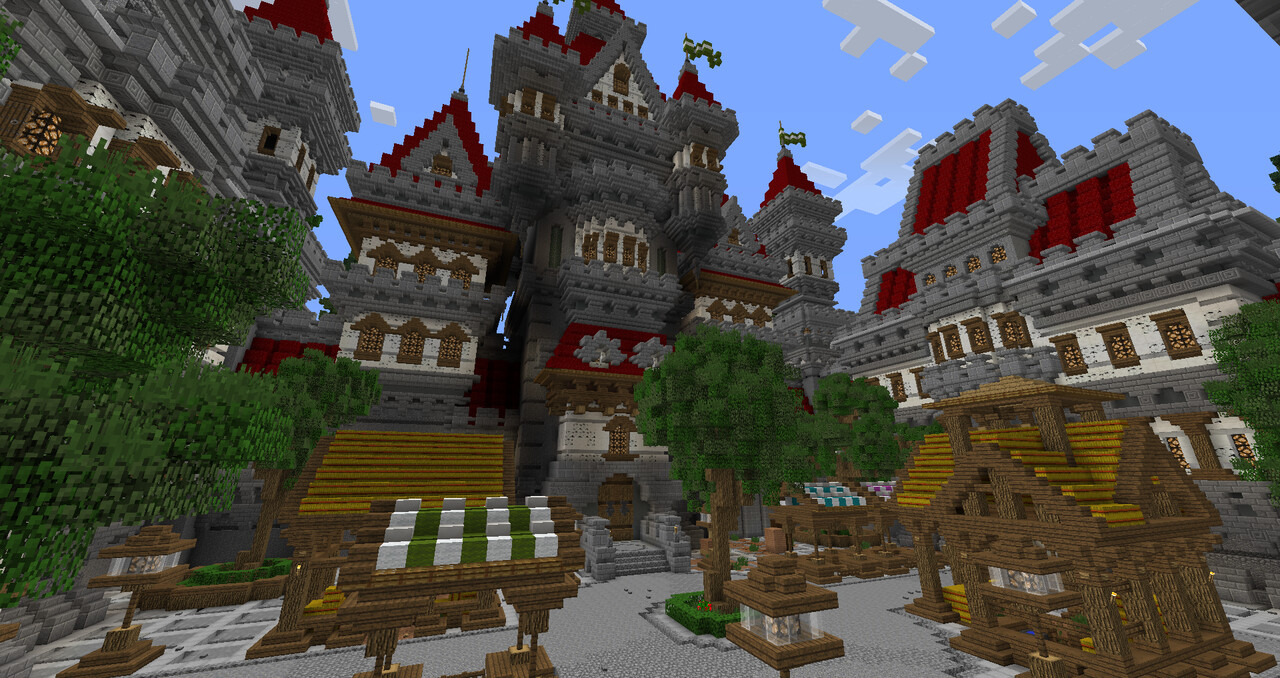Majestic Royal Castle | Minecraft Server Hub Minecraft Map