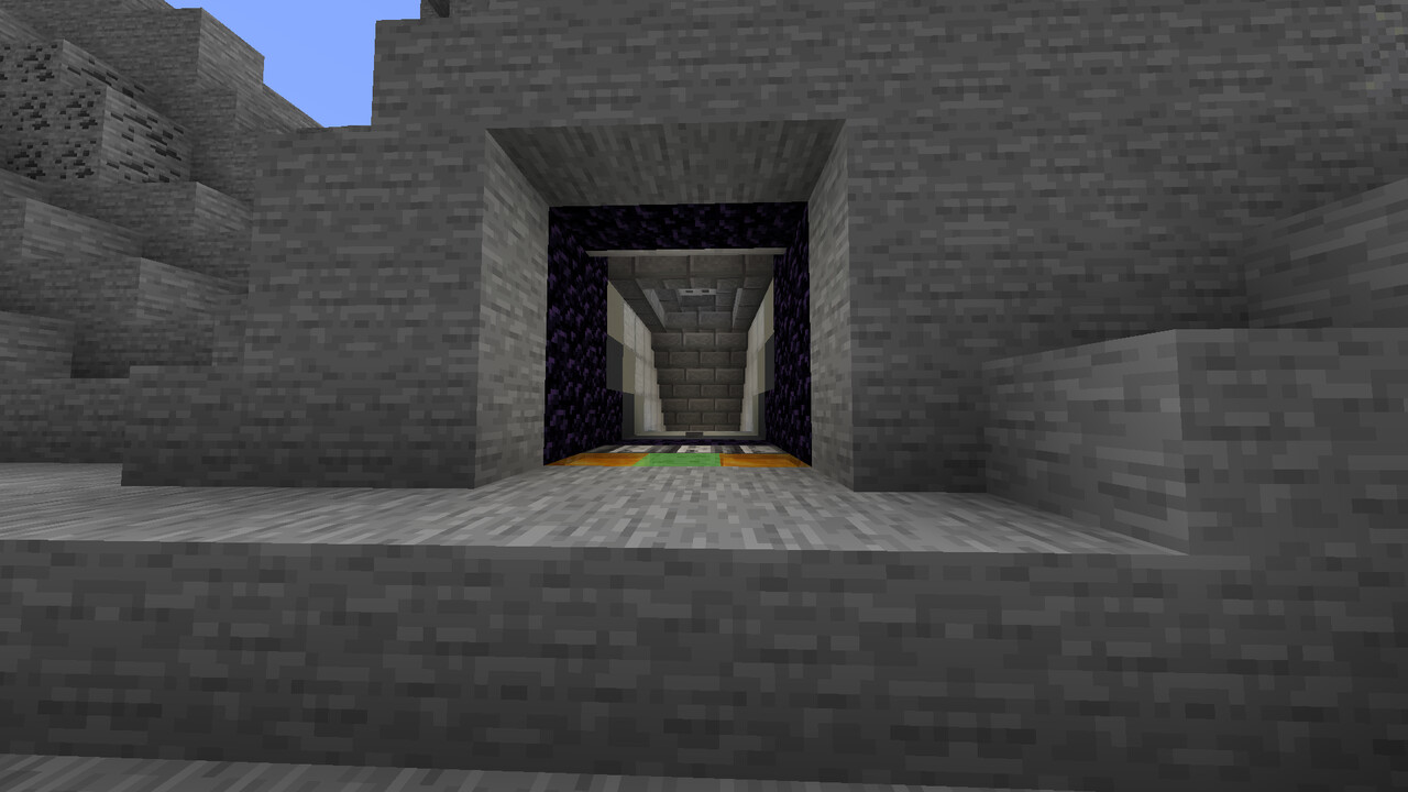 Underground Bunker Minecraft Map