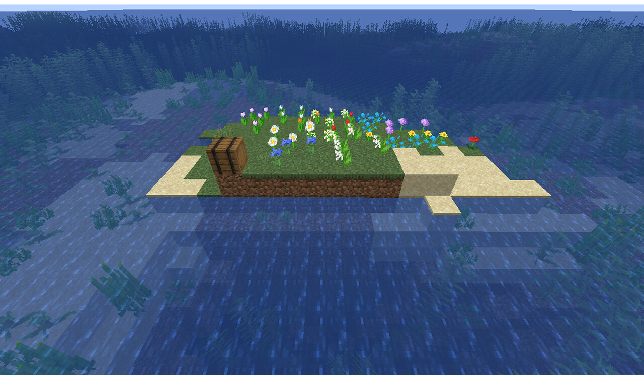 Life on the island Minecraft Map