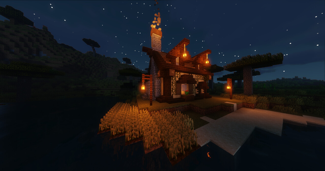 Small English House w/ Tutorial Minecraft Map
