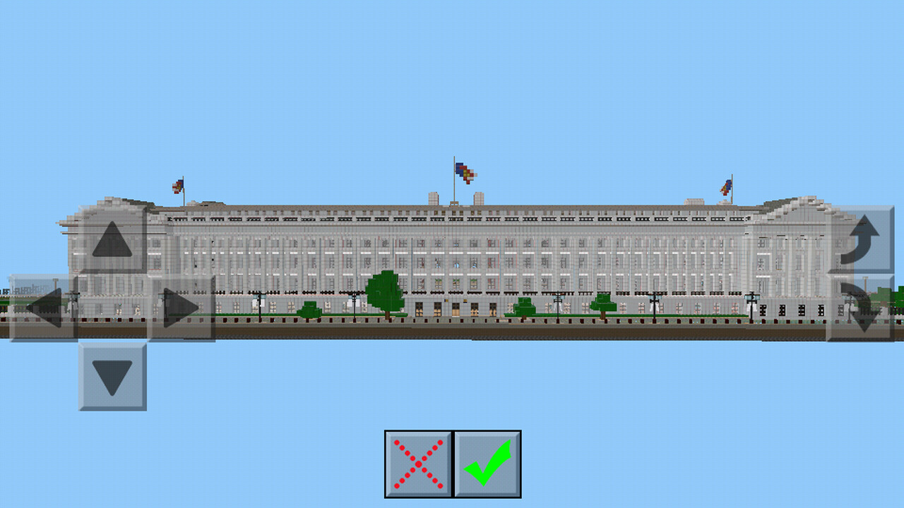 DEPARTMENT OF TREASURY BUILDING MCPE MAP Minecraft Map