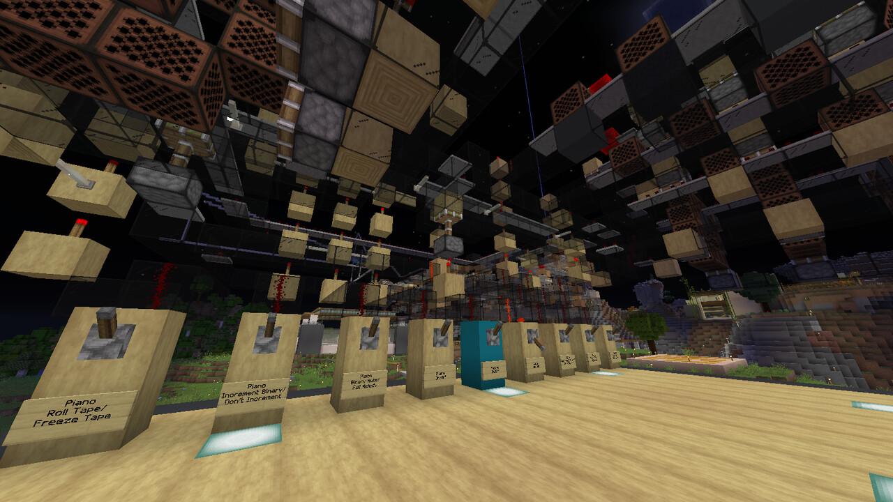 "The Great Forty" - original redstone music Minecraft Map