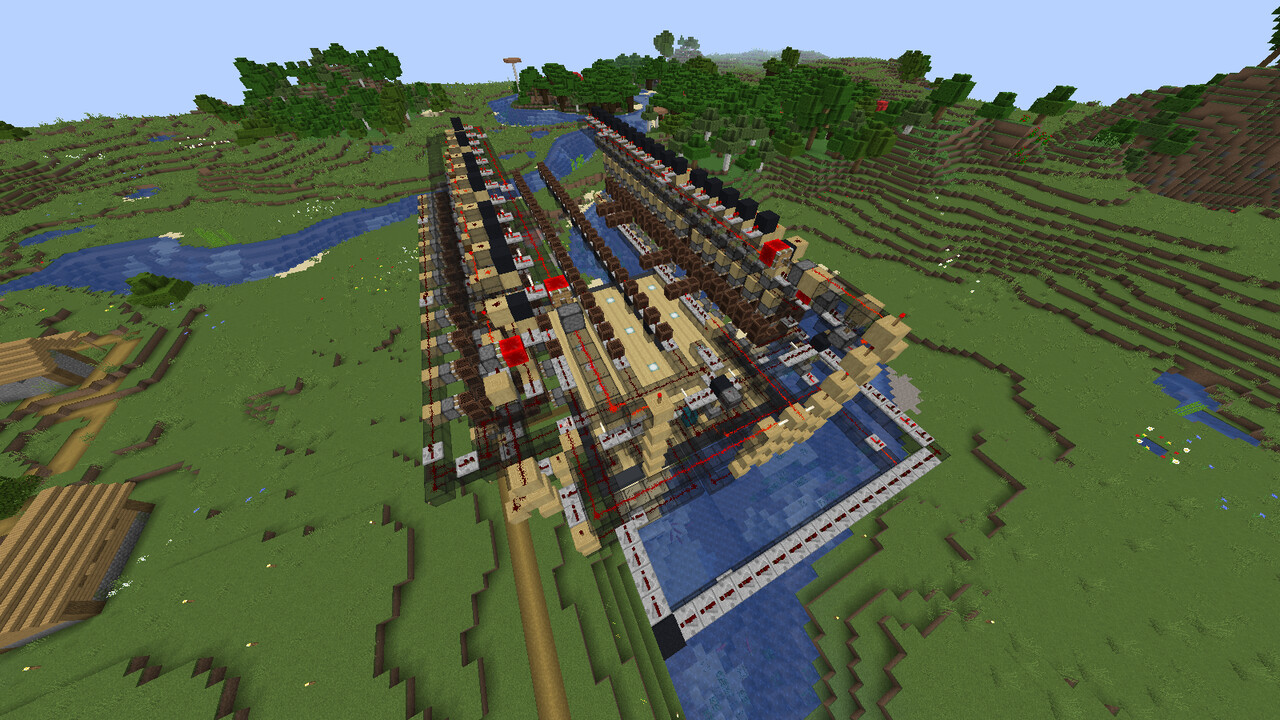 "The Great Forty" - original redstone music Minecraft Map