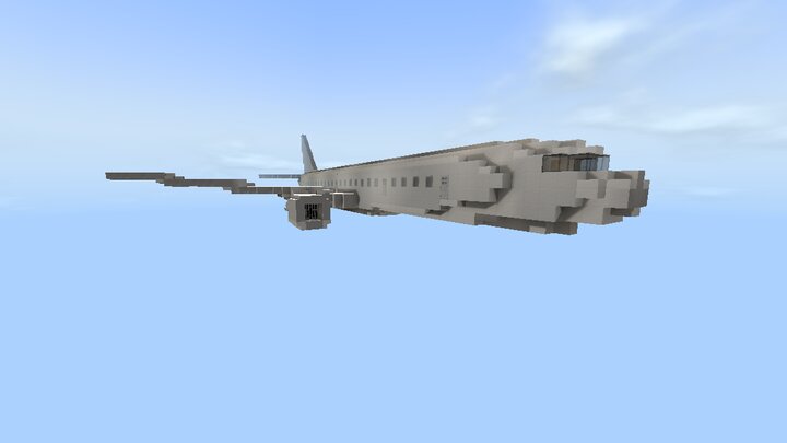 Boeing 777 Minecraft Map