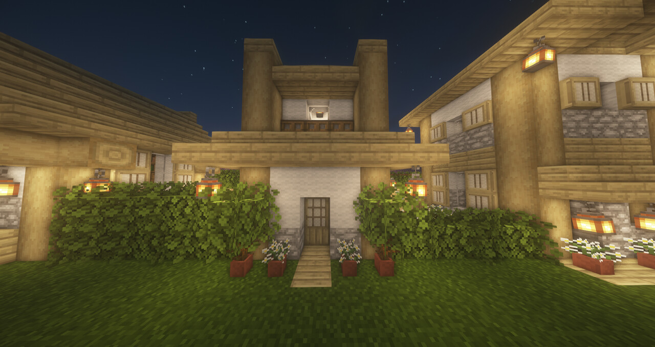 Melonness's Birch Village Minecraft Map