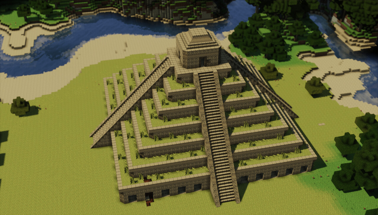 The Ancient Olmec (Pre-Diluvian Civilization) Minecraft Map