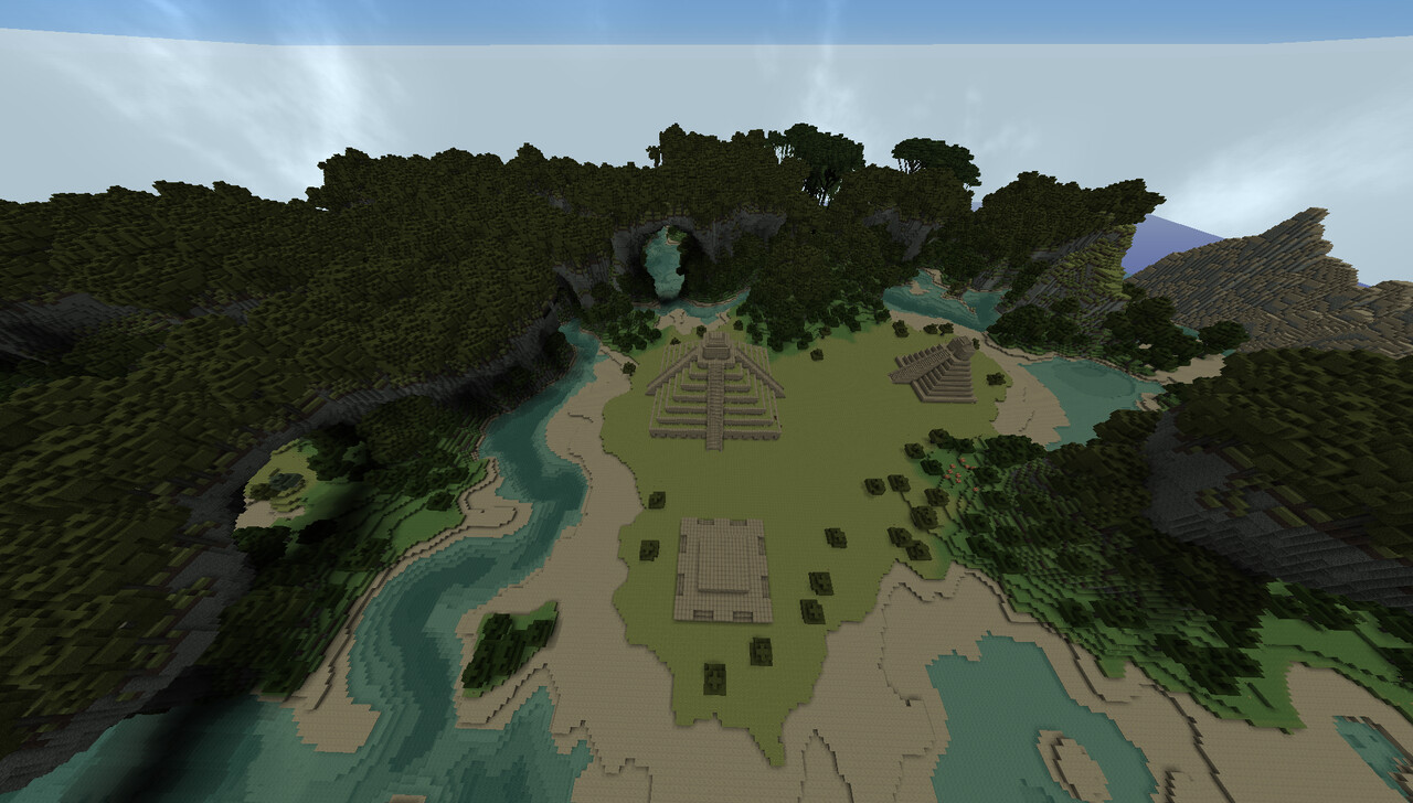 The Ancient Olmec (Pre-Diluvian Civilization) Minecraft Map