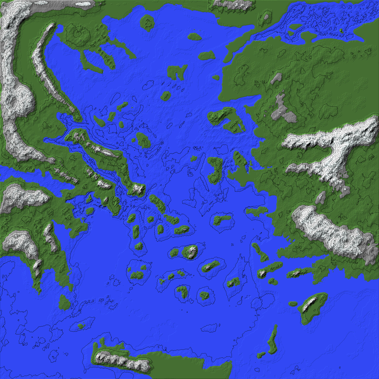 The Aegean Sea Minecraft Map