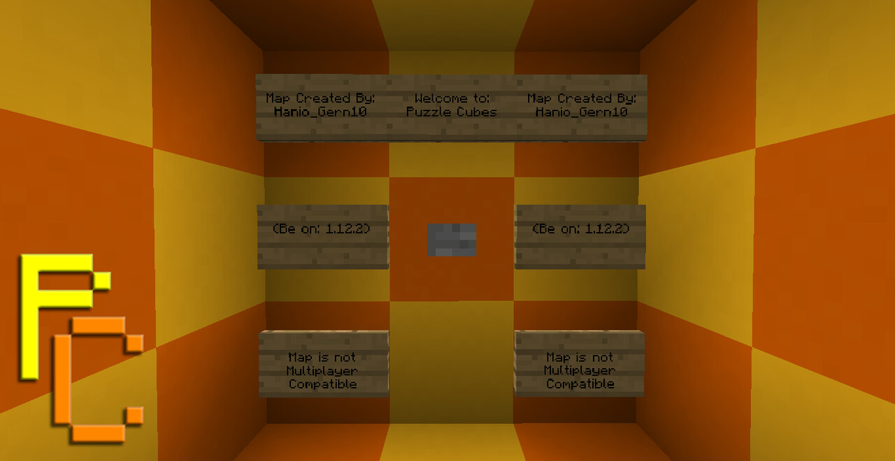 Puzzle Cubes Minecraft Map