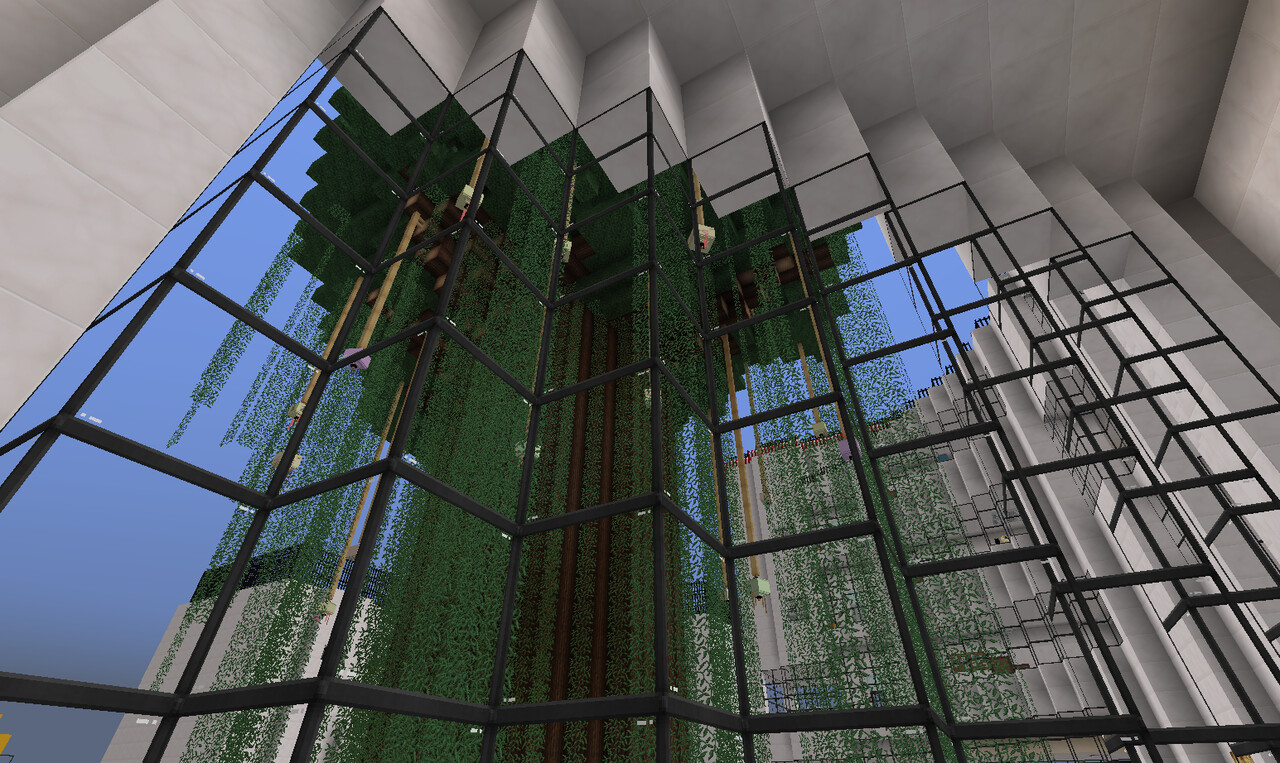 Center Tree Village Minecraft Map