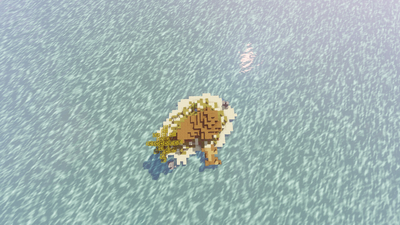 Isolated island Minecraft Map