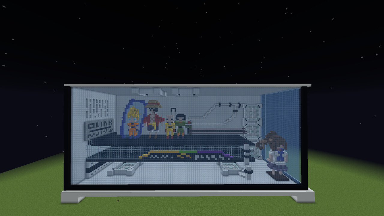 Giant PC Minecraft Map