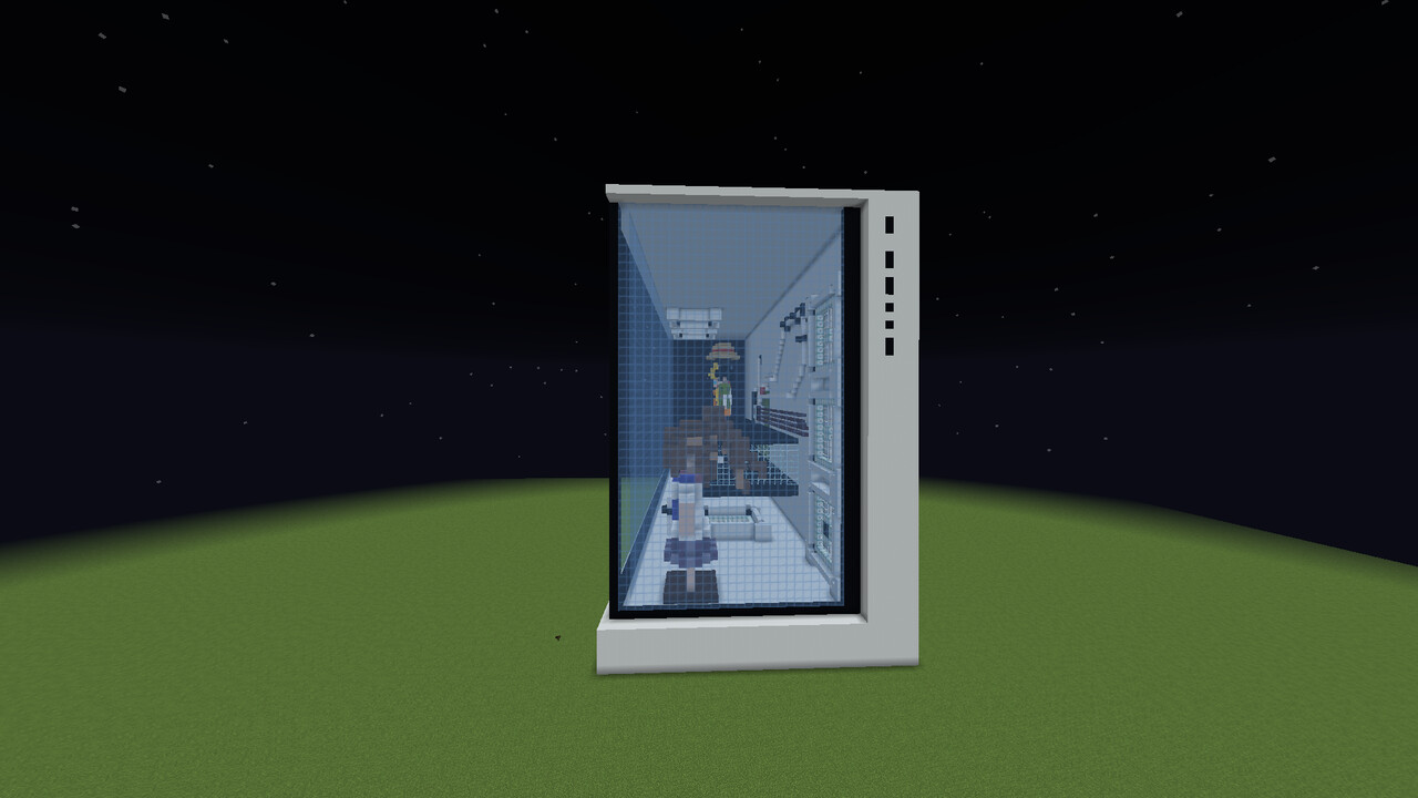 Giant PC Minecraft Map