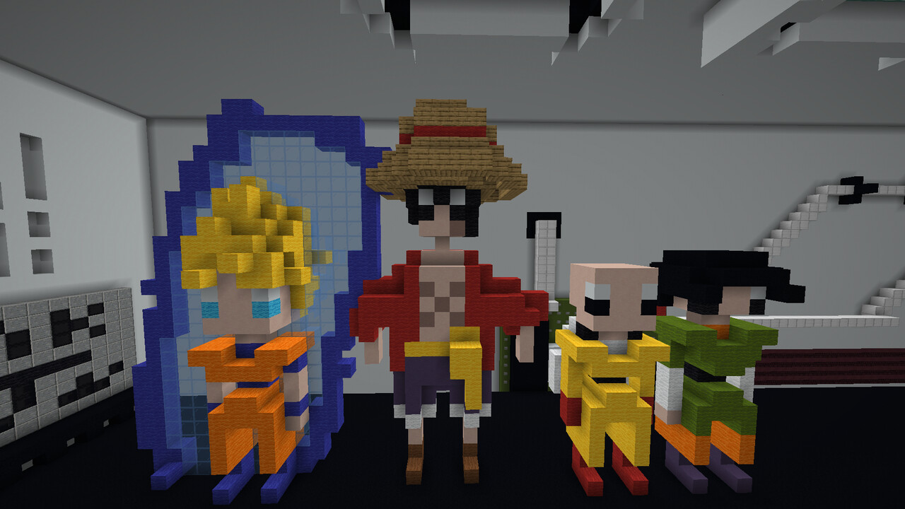 Giant PC Minecraft Map