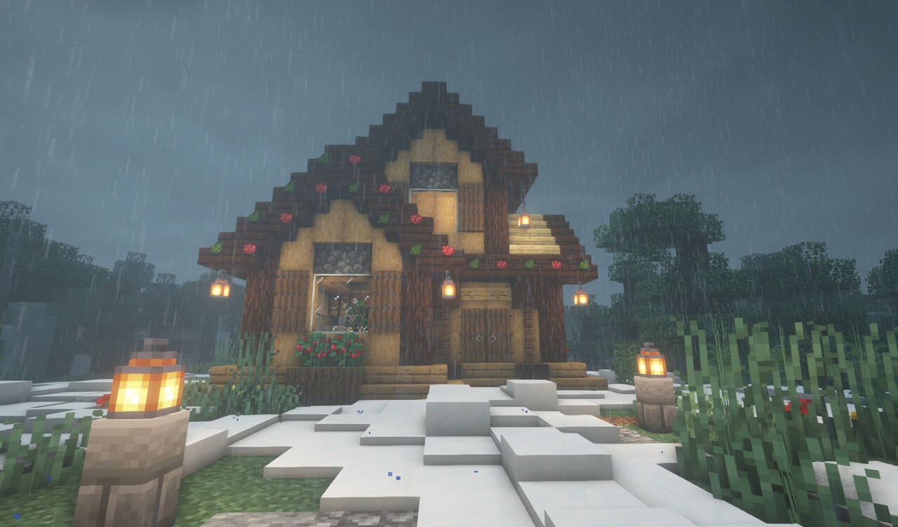 Kismo Christmas House Minecraft Map