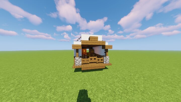 Wagon Schematic Minecraft Map