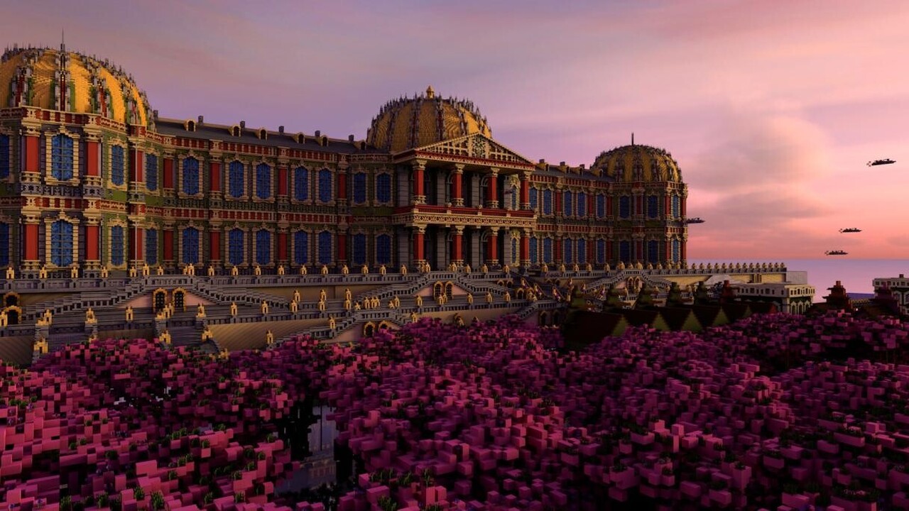 Howl's Moving Castle GHIBLI building Minecraft Map