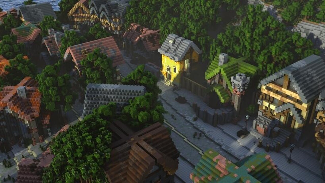 Howl's Moving Castle GHIBLI building Minecraft Map