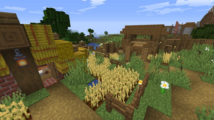 Small slavic settlement Minecraft Map