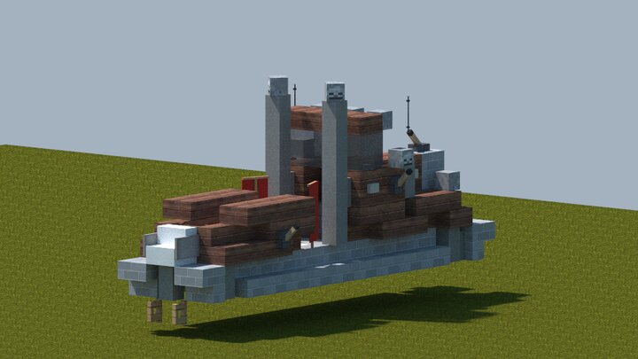 Peterbilt truck pontoon boat, thing... [With download] Minecraft Map