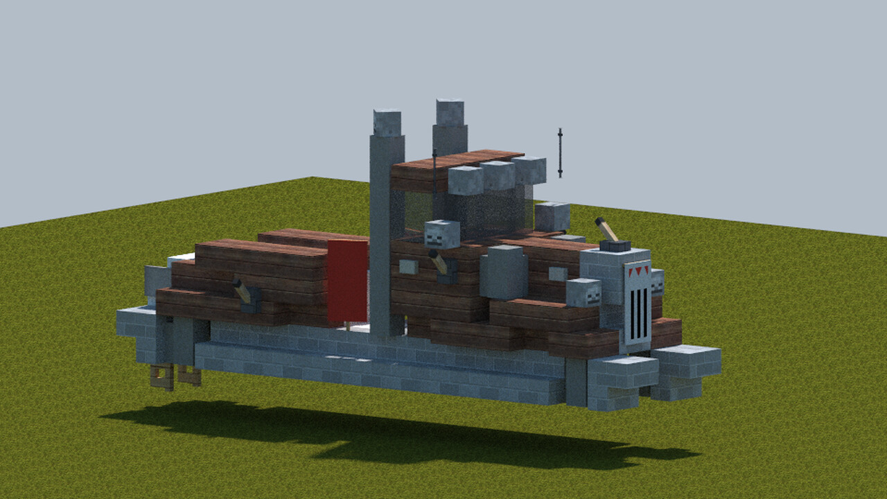 Peterbilt truck pontoon boat, thing... [With download] Minecraft Map