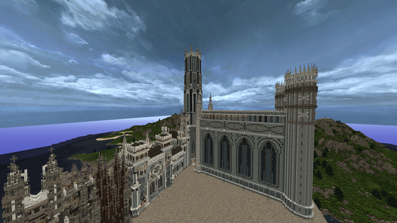 Quarzt Abbey (ie. Fonthill abbey) Minecraft Map