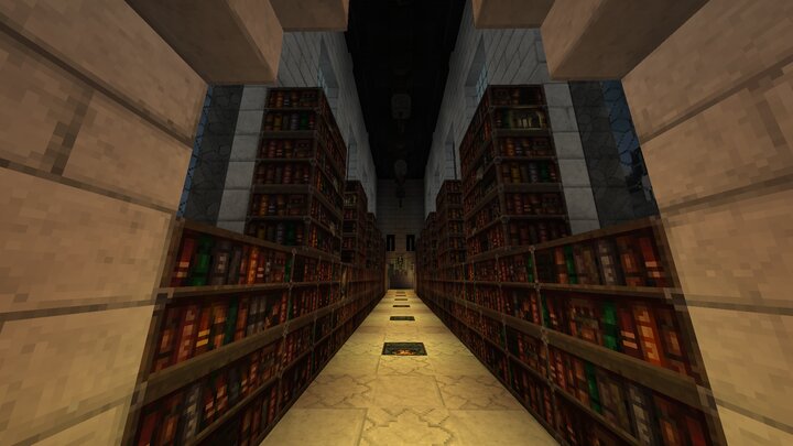 Quarzt Abbey (ie. Fonthill abbey) Minecraft Map