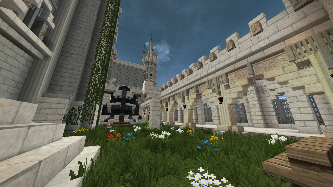 Quarzt Abbey (ie. Fonthill abbey) Minecraft Map