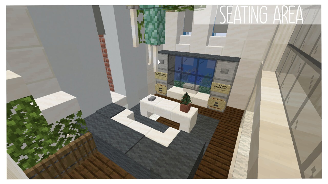 Blue Lakes Interior Design [Contest Entry] Minecraft Map