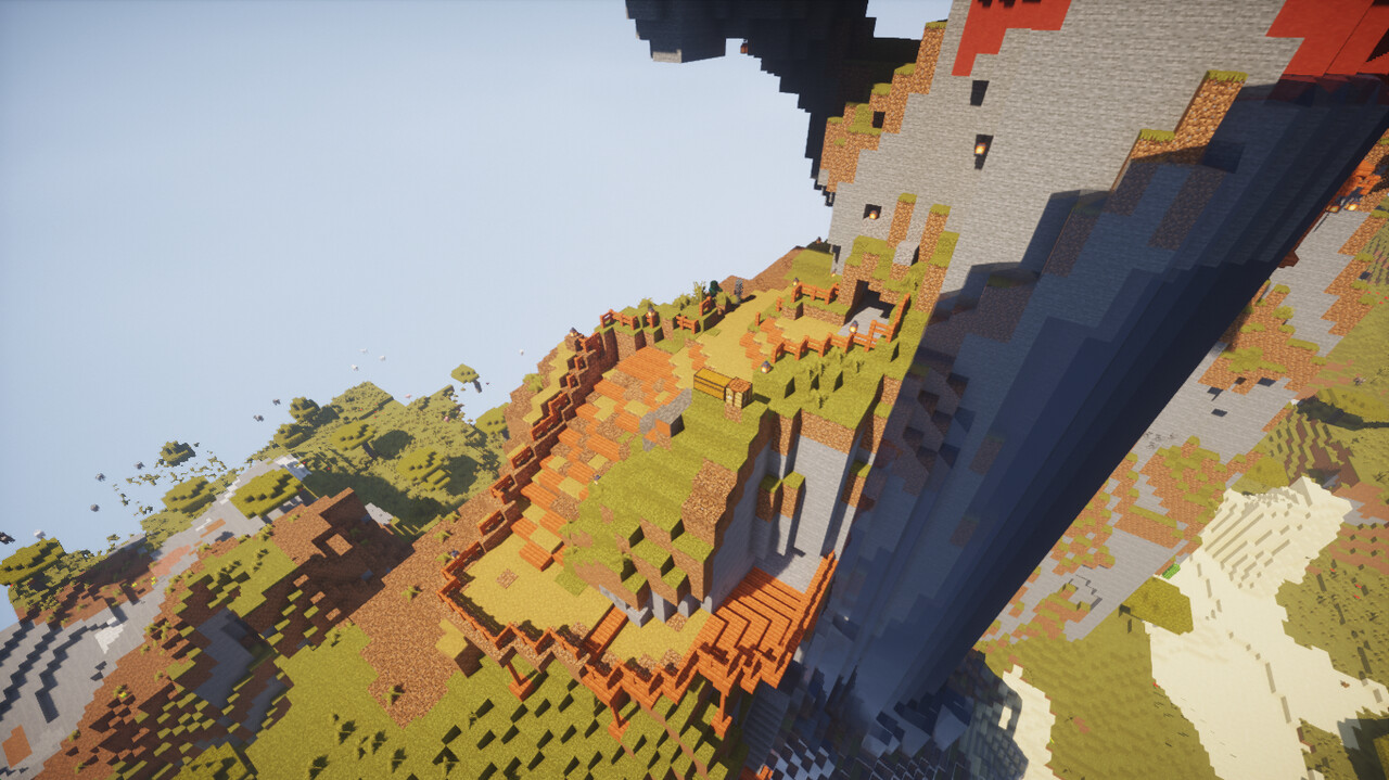 Simple Japanese Mountain House Minecraft Map