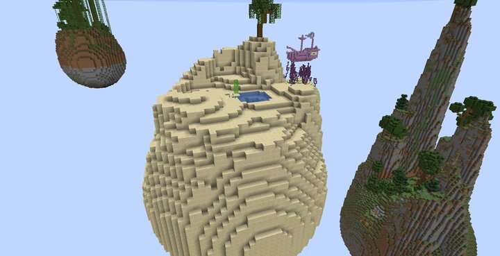 sphere survival Minecraft Map