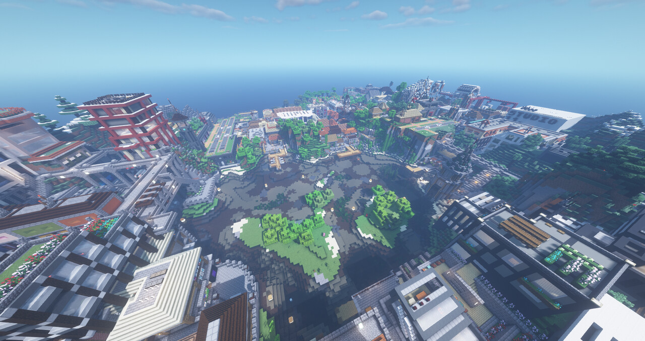 Small City Build 2.1 Minecraft Map