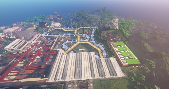 Small City Build 2.1 Minecraft Map