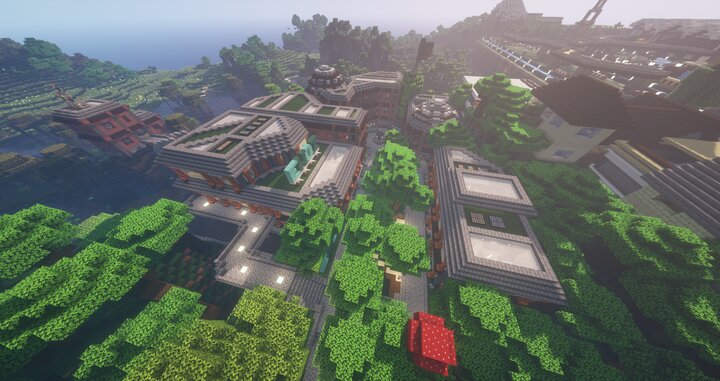 Small City Build 2.1 Minecraft Map