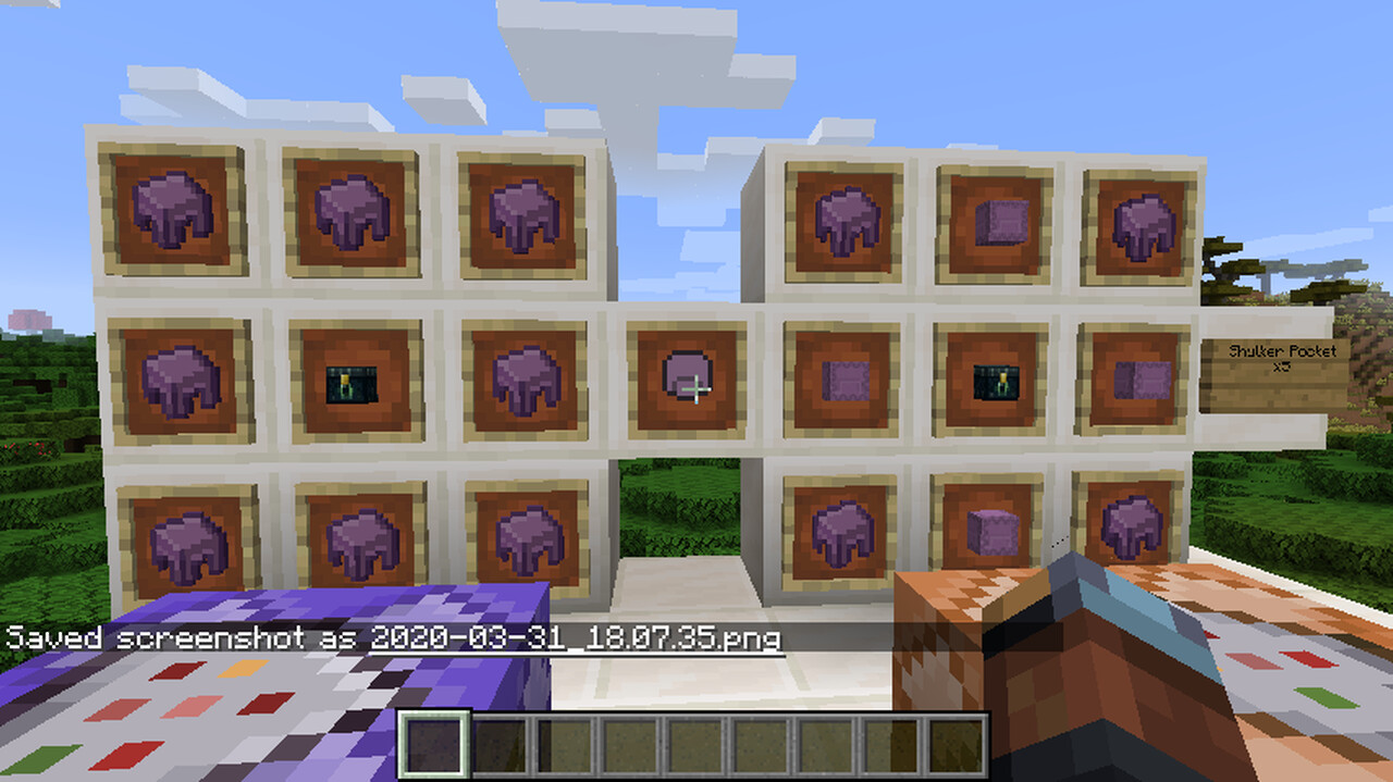Shulker Pocket Recreation 1.14.4 Minecraft Map