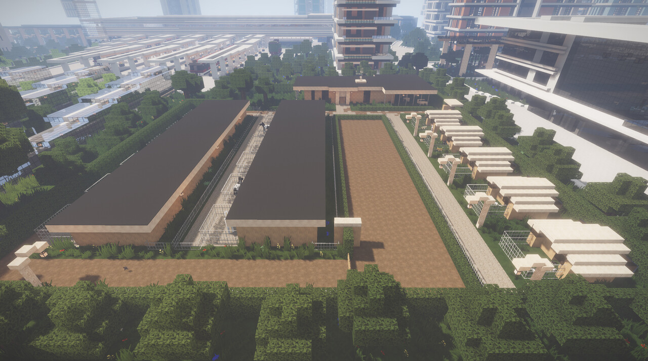 Maria Vet Clinic / Animal Shelter Minecraft Map