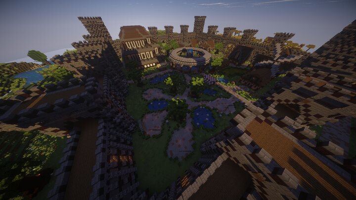 Survival Server Spawn - WGCRAFT Custom Spawn! Minecraft Map