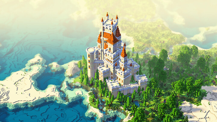 A Castle Minecraft Map