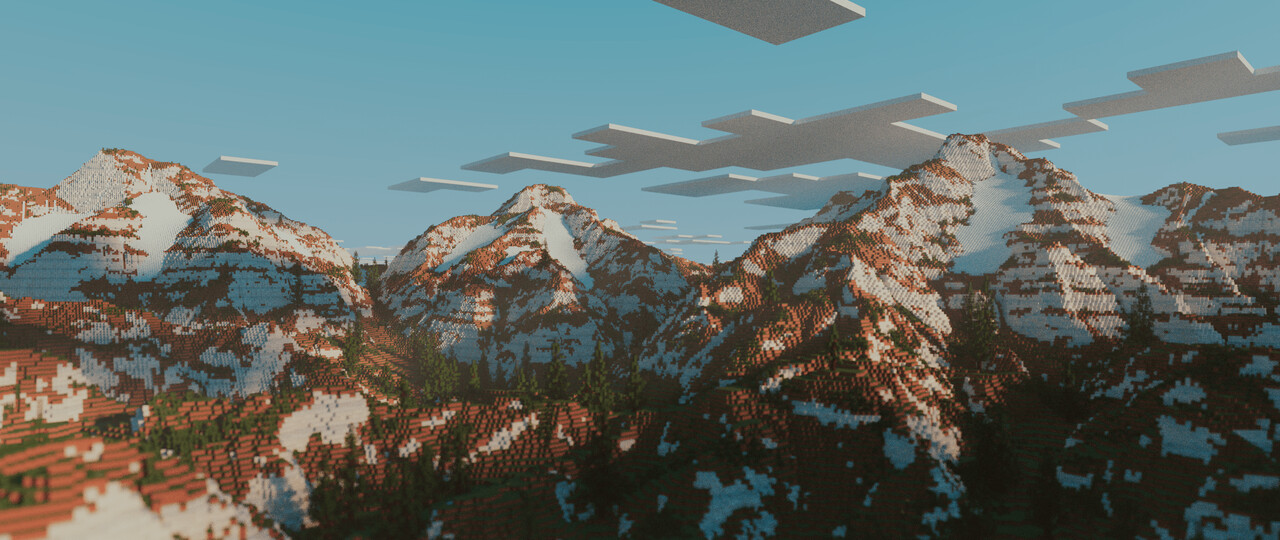 Quad Peaks Minecraft Map