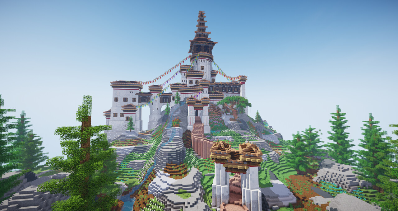 Taiga Temple Minecraft Map