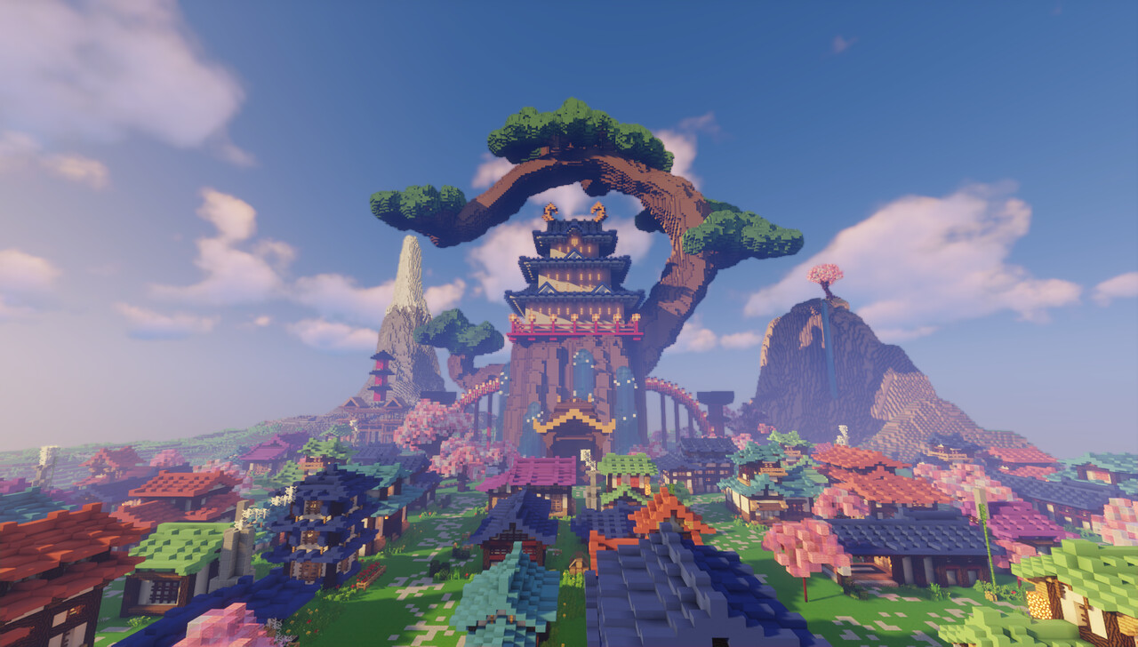 Wano Kuni One Piece Map Minecraft Map
